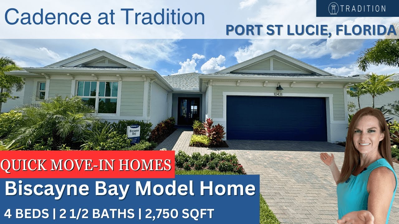Biscayne Bay Model Home Tour | 4 Beds 2 1/2 Baths 2,750 SQFT | Cadence ...