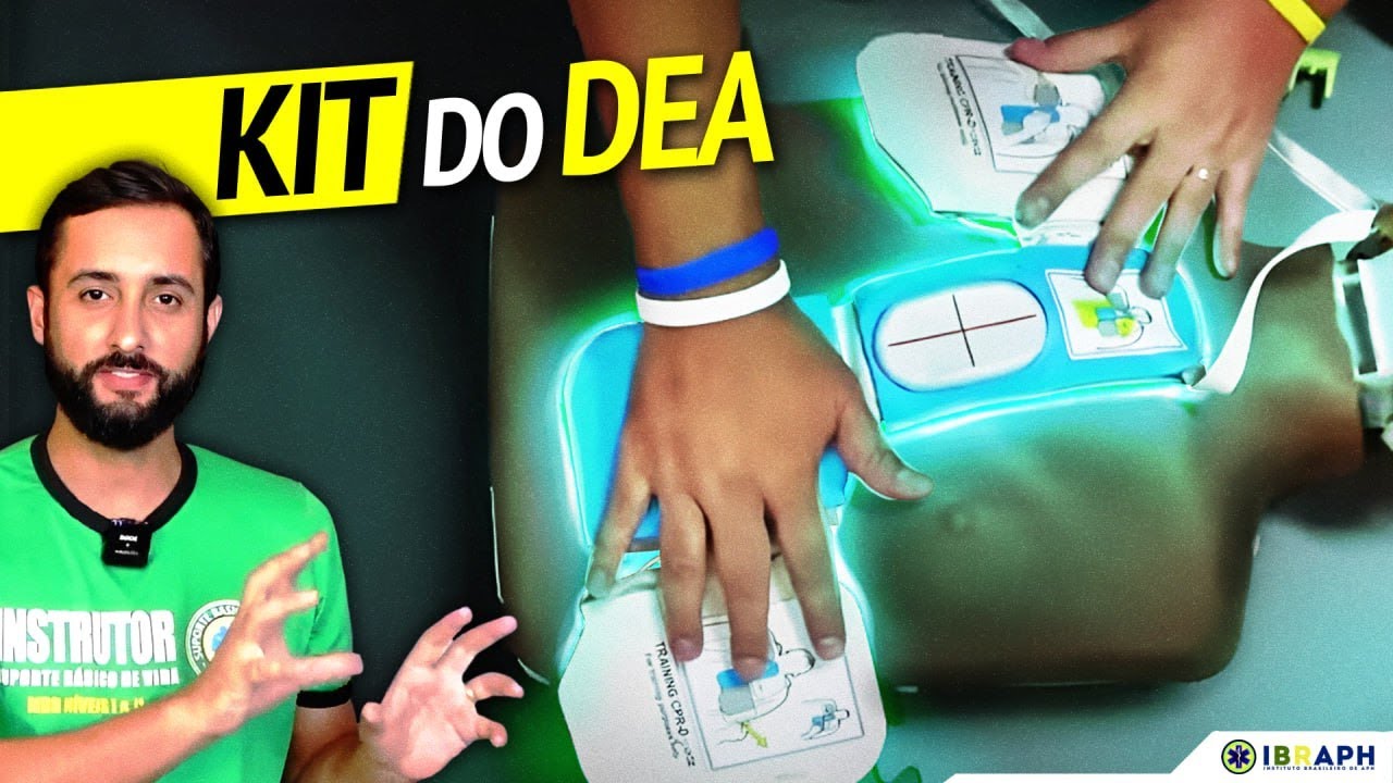 Componentes do KIT do DEA na prática - YouTube