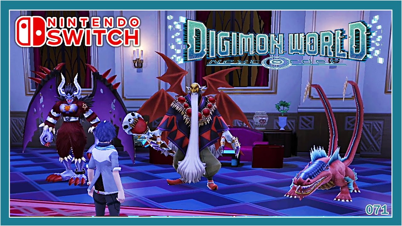 Digimon World Next Order [Switch] [071] Barbamon, Creepymon & Leviamon ...