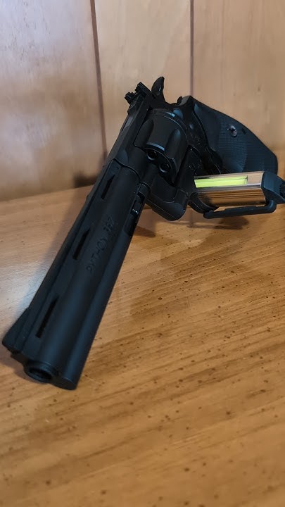 Colt Python Umarex Revolver CO2 177 BB/ Pellet 6 inch barrel. - YouTube