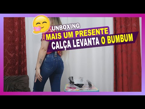 UNBOXING - CALÇA ESTILO PITBULL - Levanta o Bumbum | LOVE CRIS