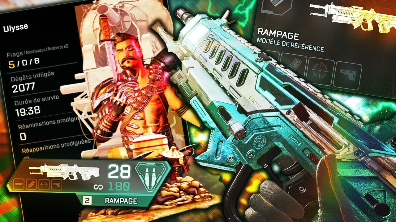 Gameplay avec la Rampage ! [Apex Legends FR] - YouTube