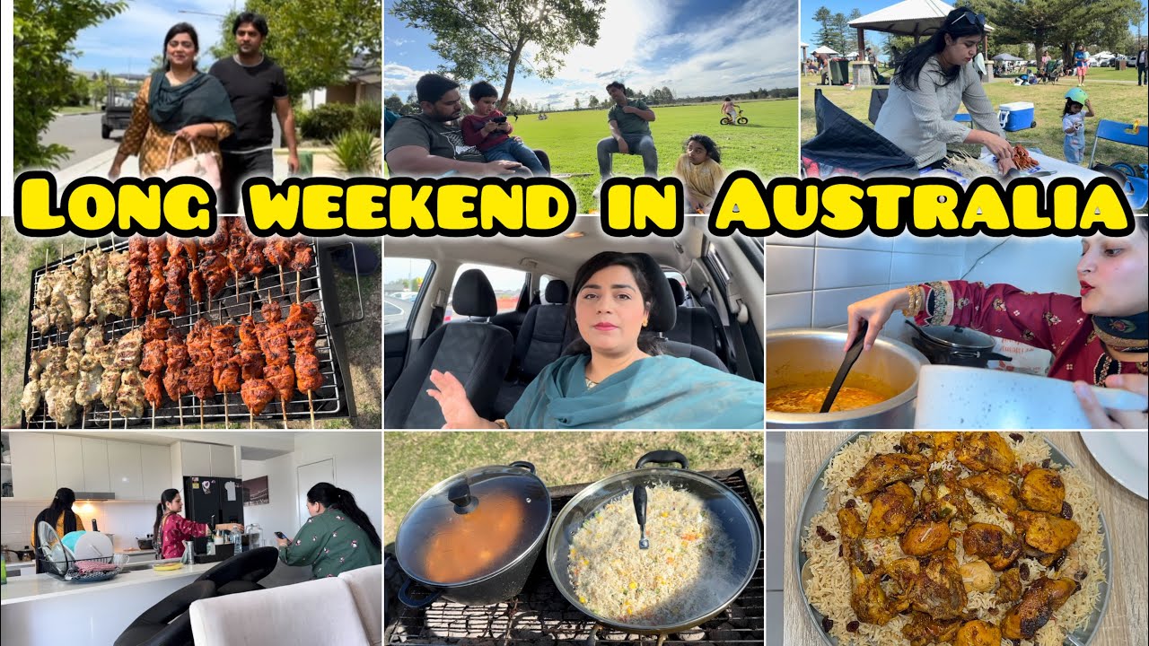 ONE DISH PARTY | BREAKFAST DAWAT VLOG | LONG WEEKEND IN AUSTRALIA ...