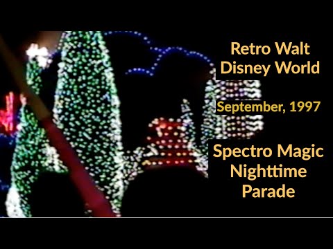 Retro Walt Disney World Spectro Magic Night Parade 1997 Family Video ...