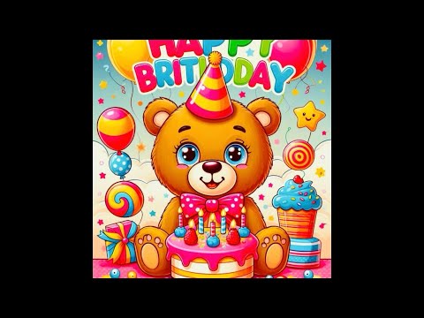 Fuzzy Wuzzy was a bear. Happy Birthday song for kids - YouTube
