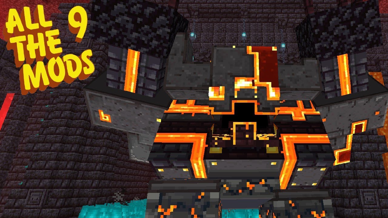 Netherite Monstrosity - EP99 - All The Mods 9 (Minecraft) - YouTube