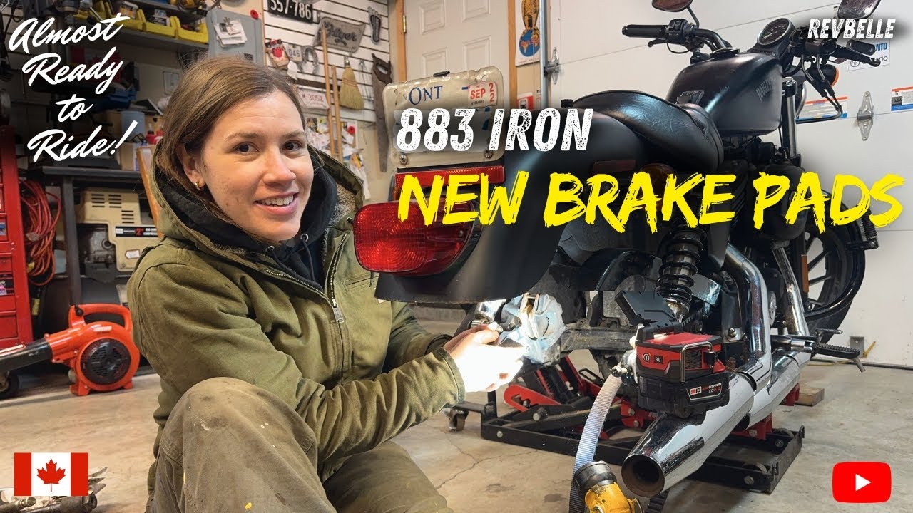 Installing New Brake Pads + Rear Axle Cleanup | Garage Series - YouTube