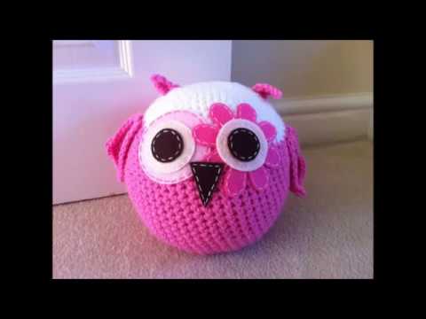 crochet door stop - YouTube