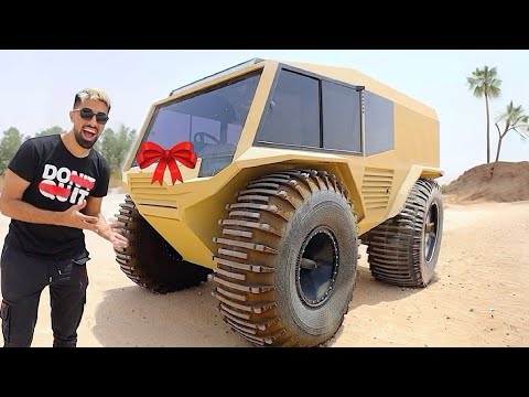 TAKING DELIVERY OF DUBAI’S FIRST REAL LIFE TANK! - YouTube