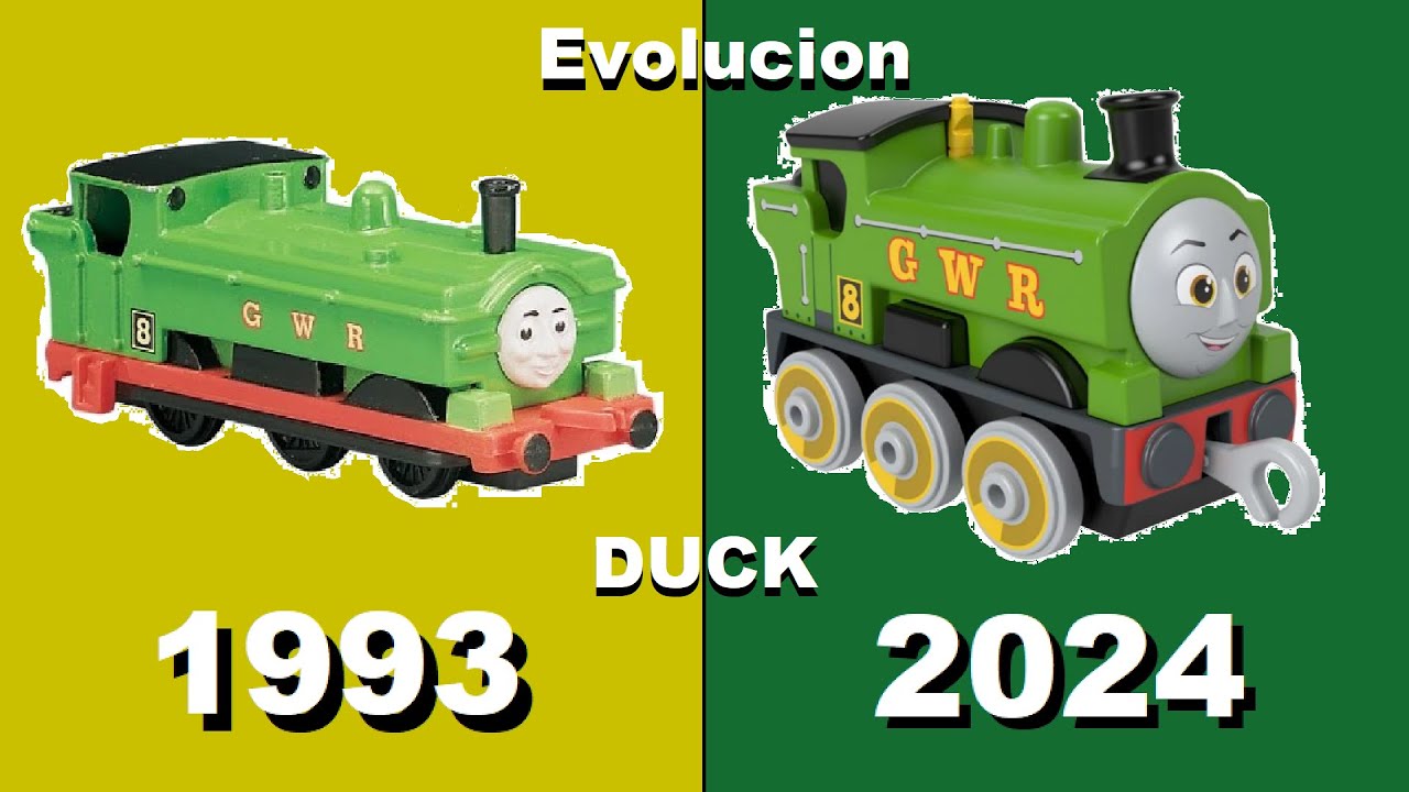 La Evolución de Duck en Metal | Thomas y sus amigos | - YouTube