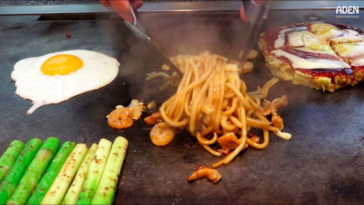 Teppanyaki in Hokkaido - Food in Japan - YouTube