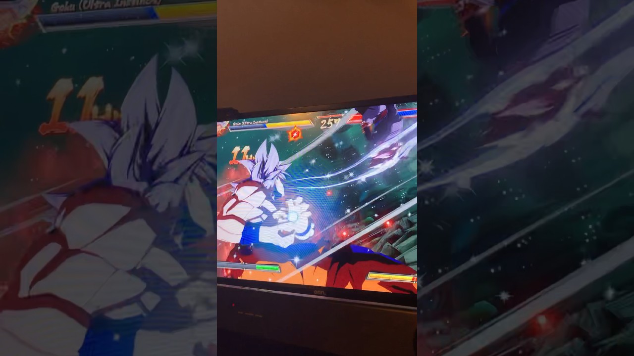 Dragon ball fighterz MUI Goku vs Goku black Destructive finish - YouTube