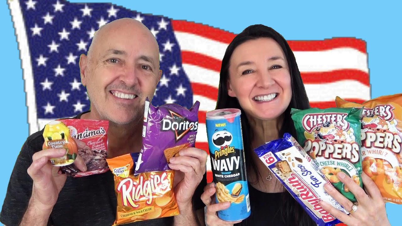 American Snacks and Candy Chesters Poppers Baby Ruth and More - YouTube