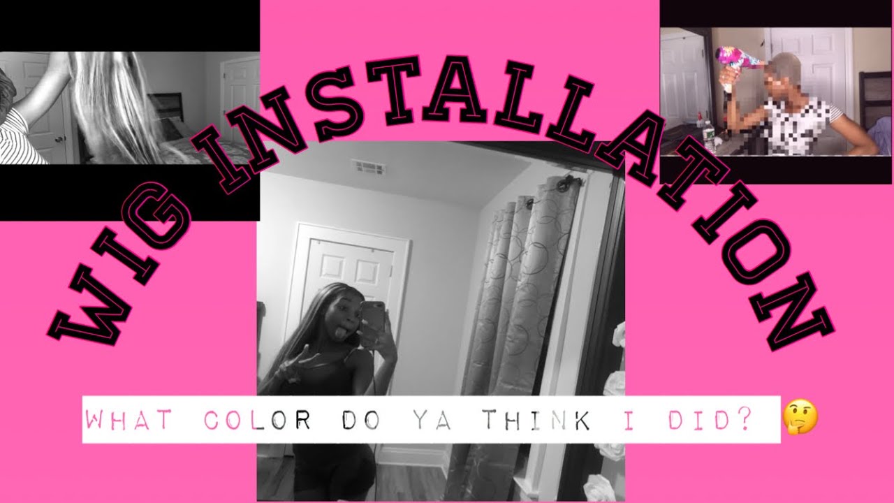 WIG INSTALL😬‼️...GONE WRONG OR RIGHT? - YouTube