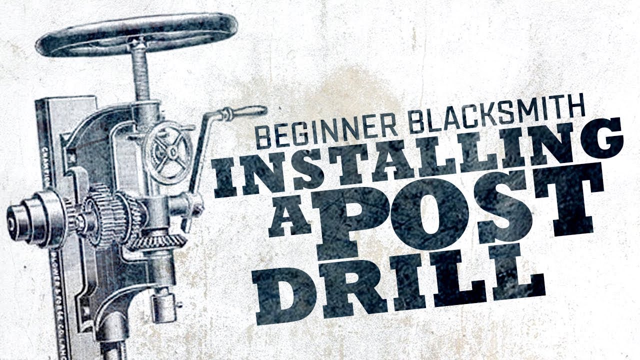 Installing a Post Drill - YouTube
