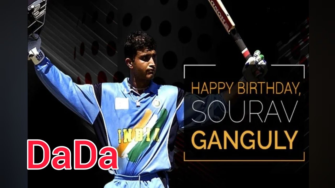 Saurav Ganguly Birthday WhatsApp status dadagiri theme song / Subho ...