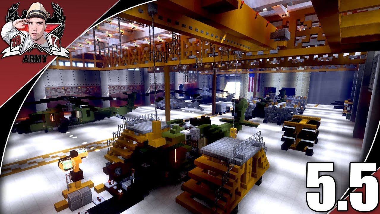 Minecraft: Let's Build a Military Base Ep.5.5: Back In Action & Replay ...