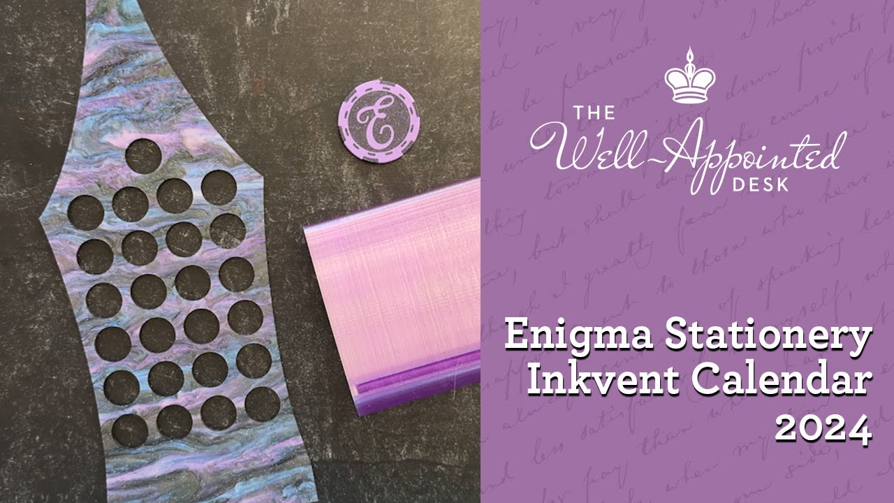 Enigma Stationery Inkvent Set 2024 - YouTube