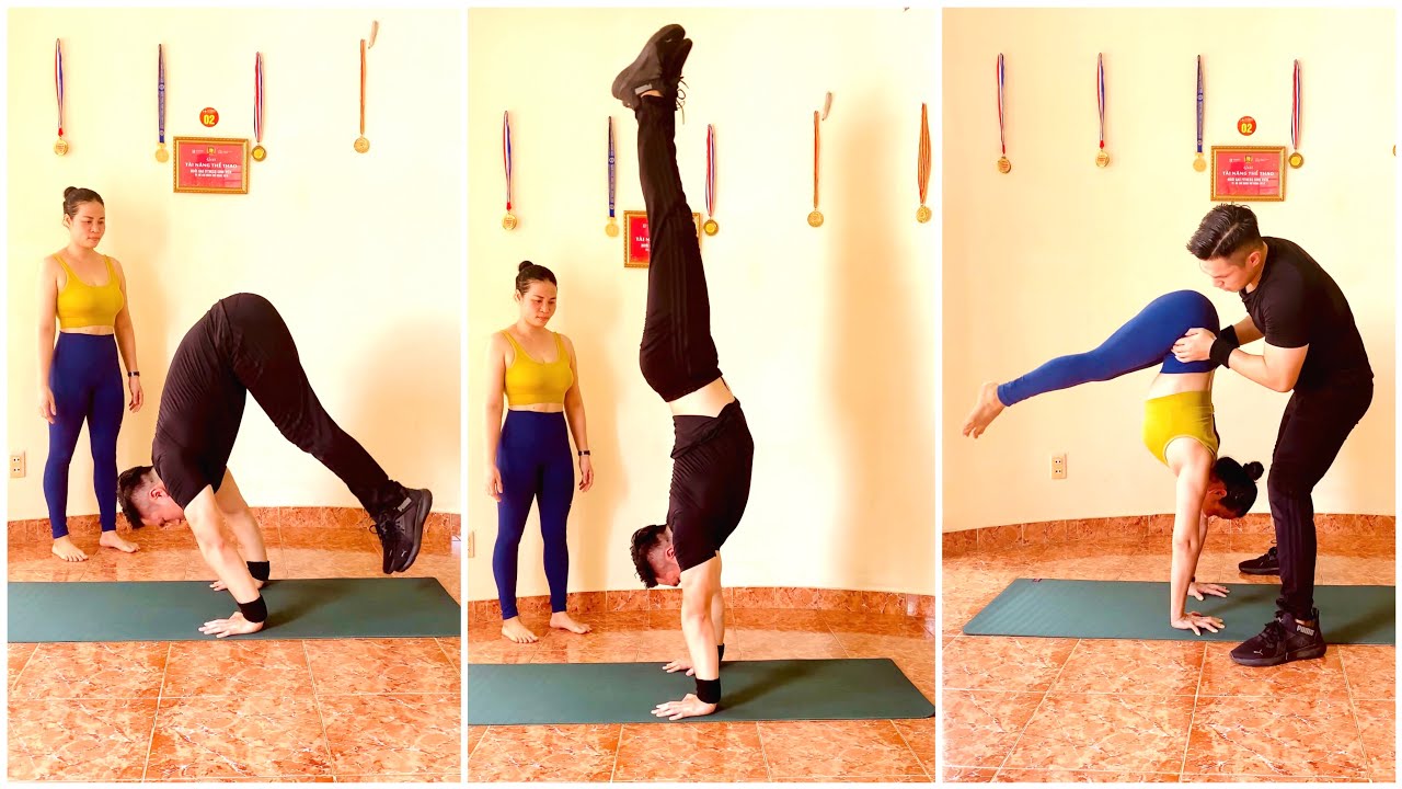 Hướng Dẫn HANDSTAND PIKE PRESS Rút Lên Trồng Chuối Thẳng Tay | Lê Phạm ...
