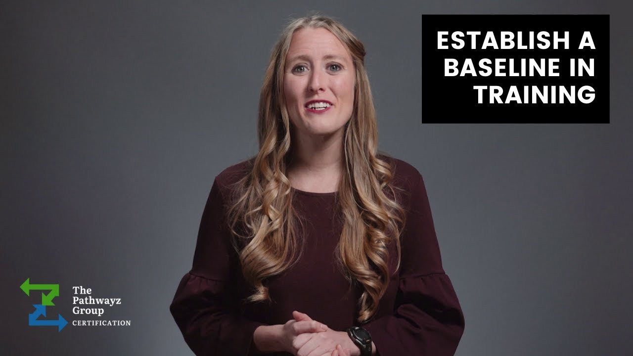 Establish A Baseline In Training YouTube Establish A Baseline In Training YouTube