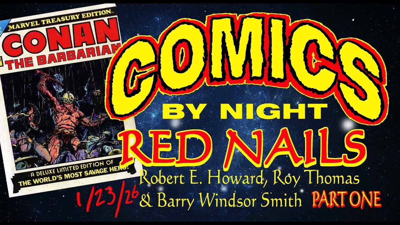Comics By Night: RED NAILS Part 1 - YouTube
