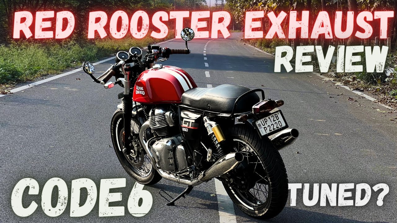 Red Rooster Exhaust Long term Review | Code6 Crackles - YouTube
