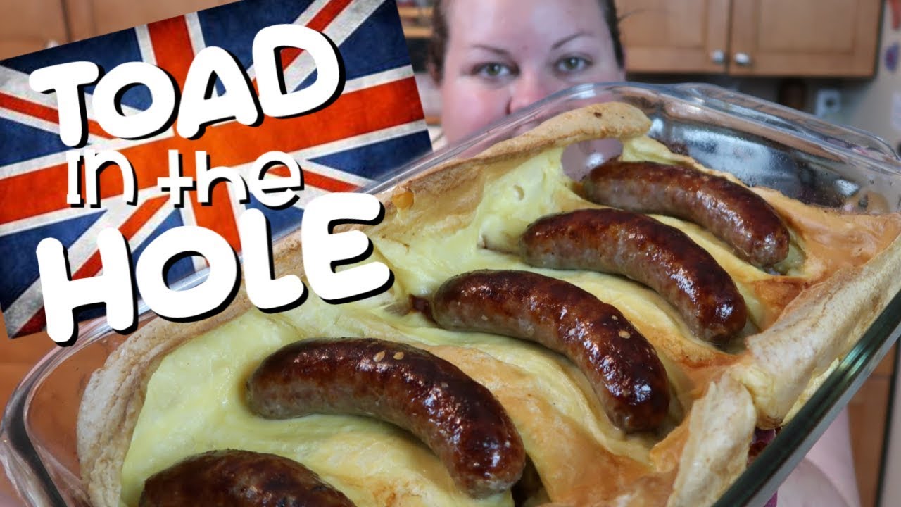 Toad-in-the-Hole || What's Cookin' Wednesday || Foreign Edition - YouTube