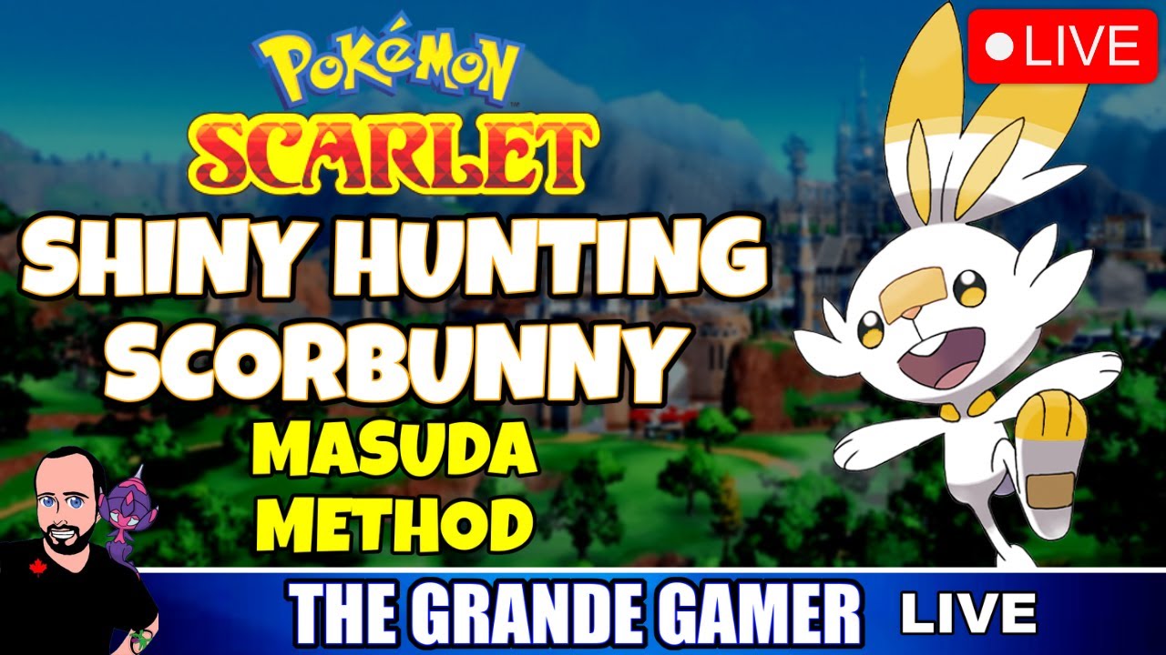 Shiny Hunting Scorbunny! | Masuda Method | Pokemon Scarlet - YouTube