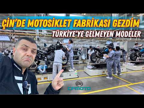 Çin'de CF Moto Fabrikasını gezdim | Motosiklet Nasıl Üretiliyor? | Kolaçan