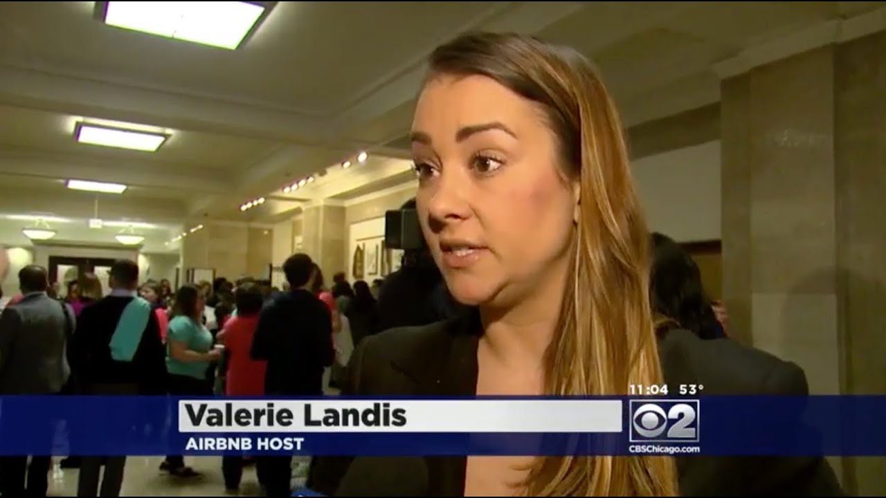 CBS Channel 2 Chicago News About New Rules For Airbnb - YouTube