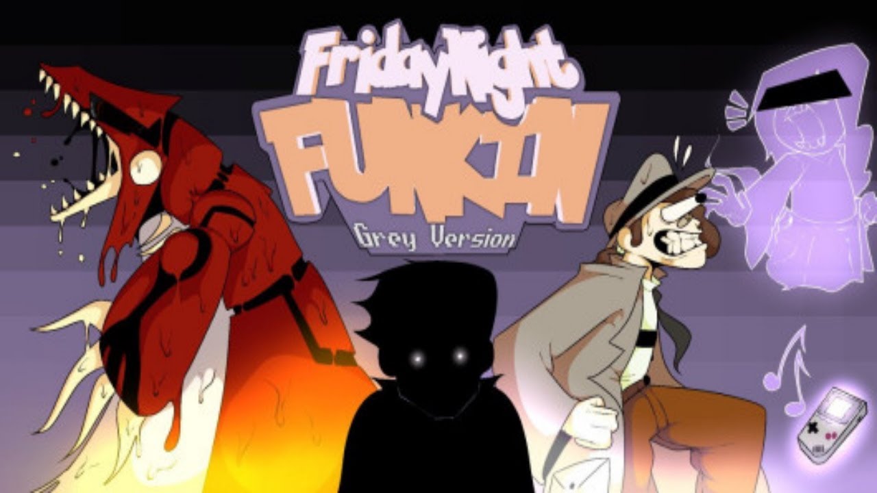 Friday Night Funkin' - Grey Version (POKEMON CREEPYPASTA) FNF MOD - YouTube