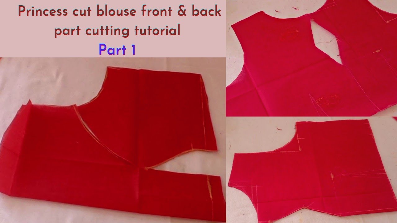 Princess Cut Blouse Boat Neck Blouse Cutting Princess princess-cut-blouse-boat-neck-blouse-cutting-princess