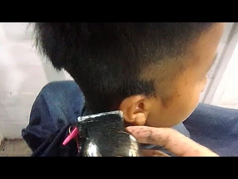 apa perbedaan fade dengan side part !! tutorial potong rambut anak anak ...