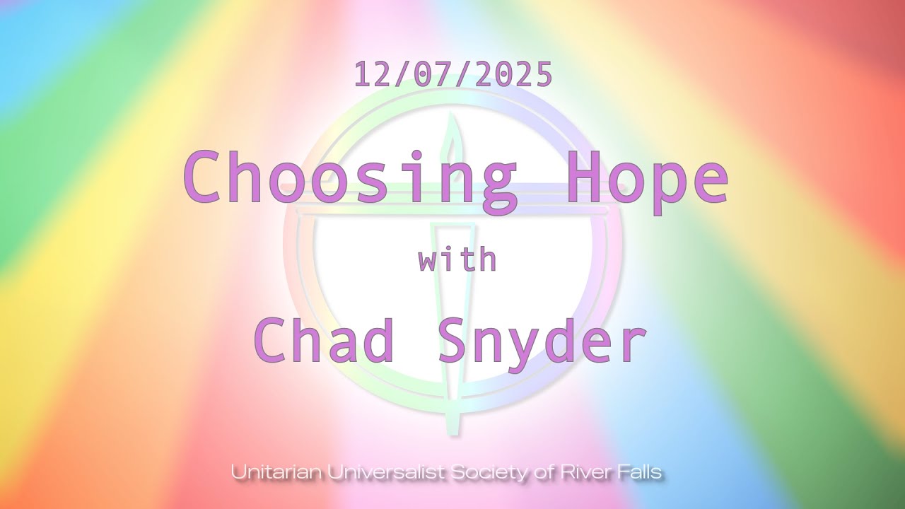 [12/07/2025] Hope in Pieces with Chad Snyder - YouTube