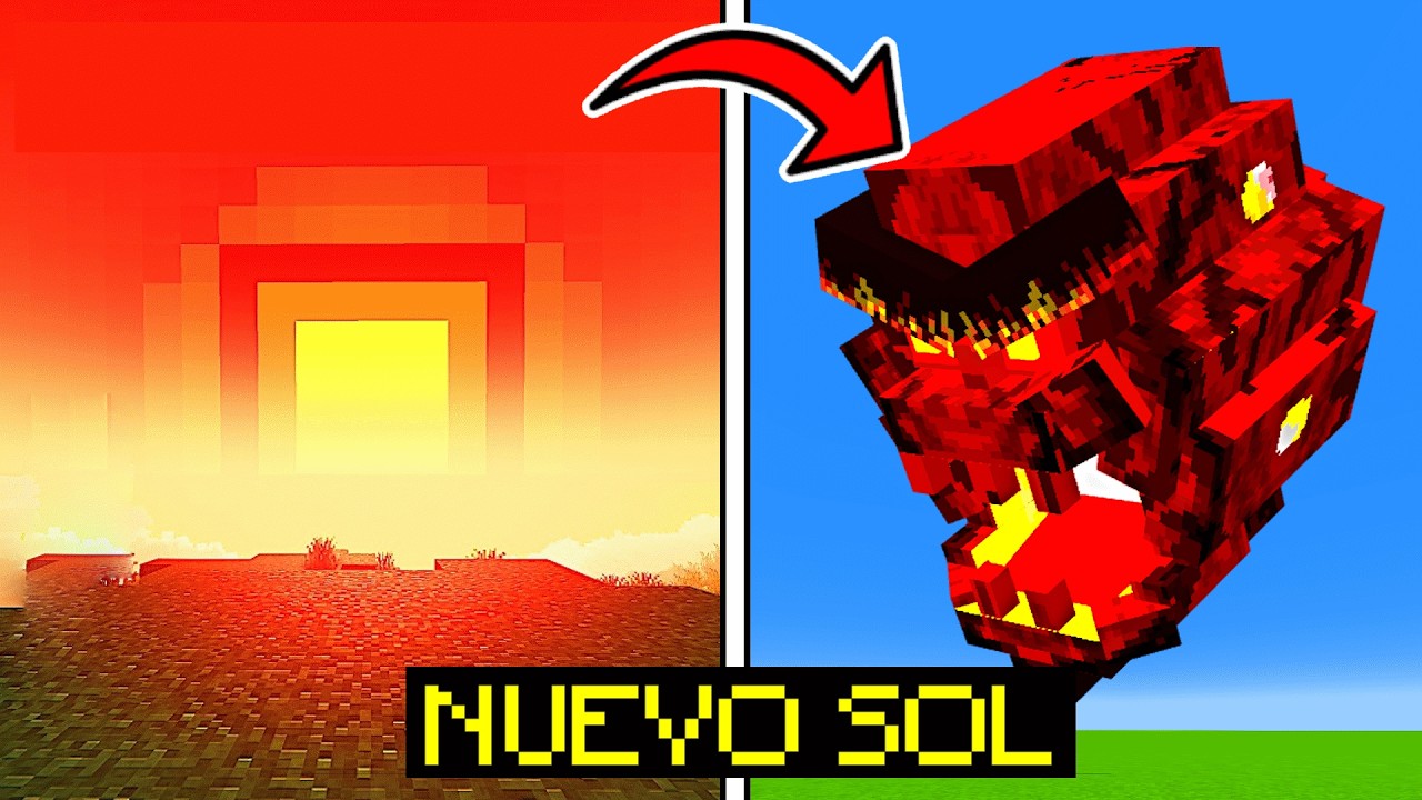 Mejoré el MOD del SOL en MINECRAFT 🔥 - YouTube