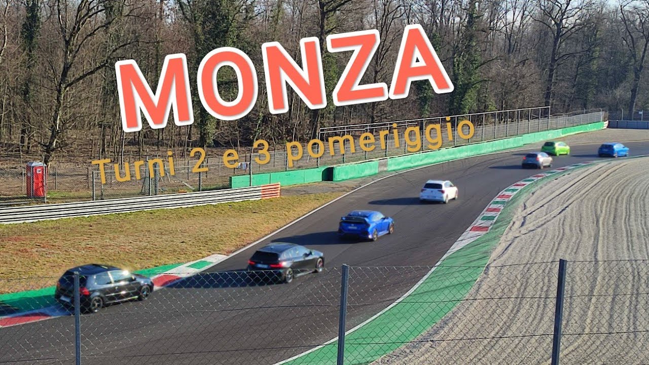 MONZA TRACK DAY, turni del pomeriggio - YouTube