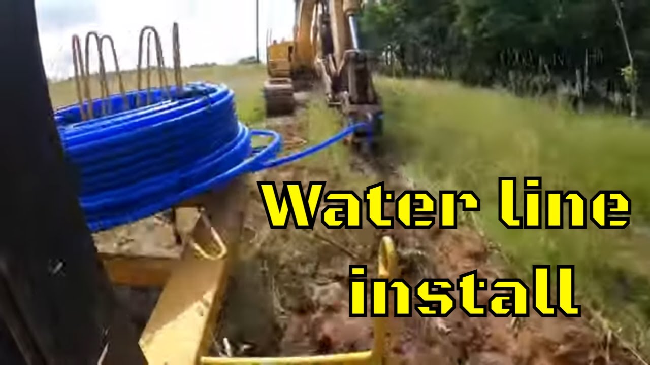 Water line install very quickly with minimal mess works awesome!! - YouTube