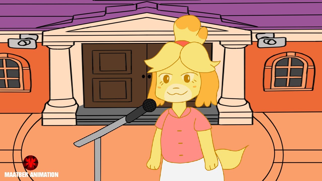 Isabelle singing // Animation - YouTube