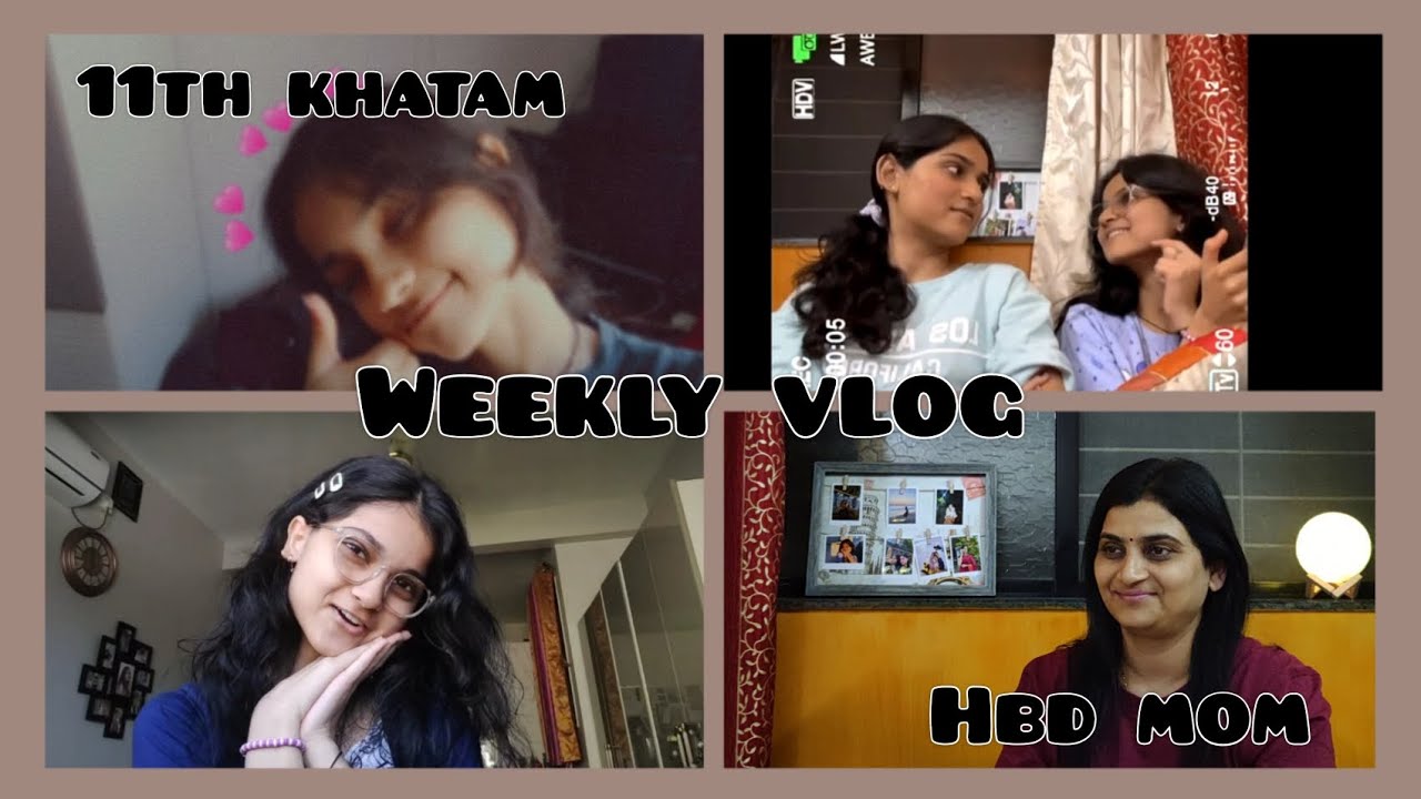 weekly vlog!.( random week after exams) - YouTube
