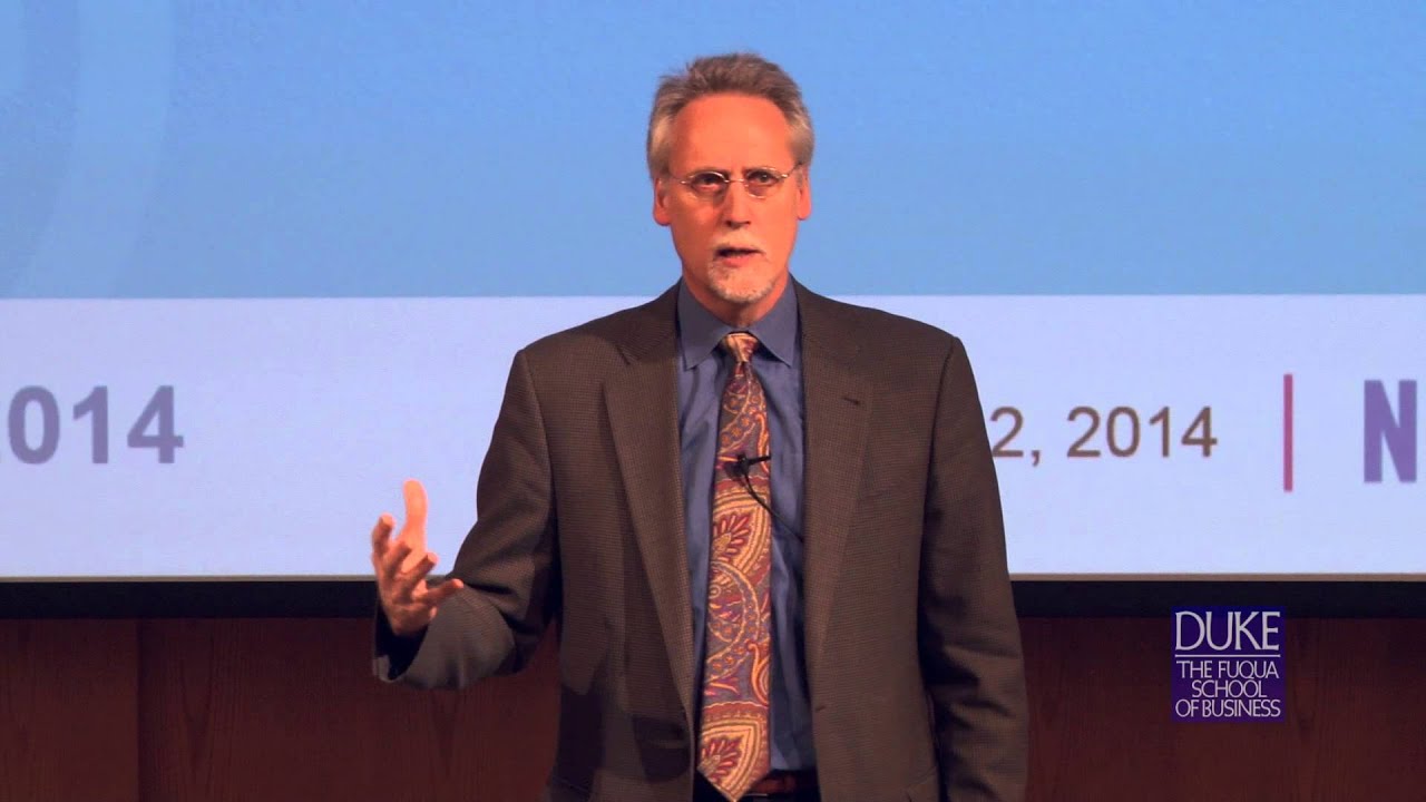 Bill Boulding introduces the Duke Conference on Sustainable Business ...