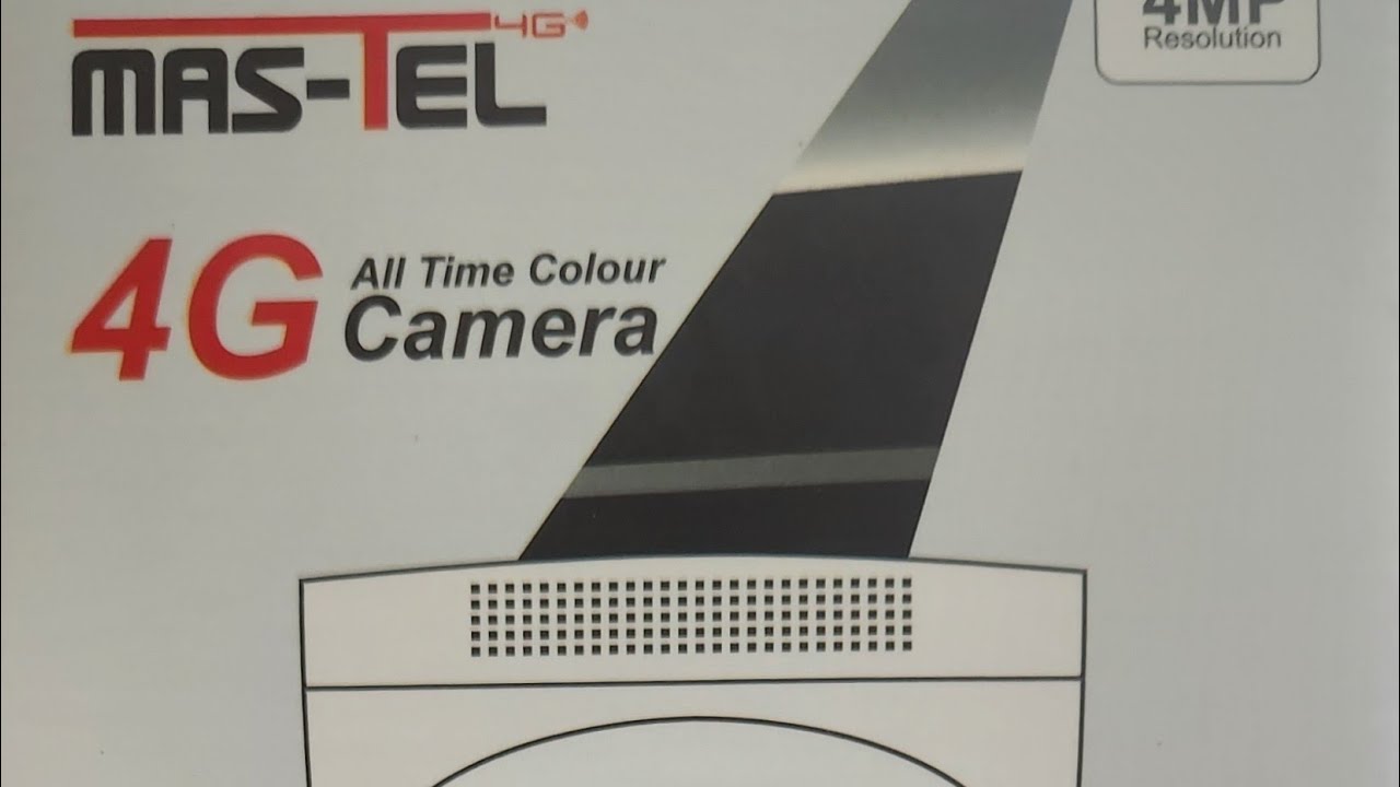 Mastel 4G Camera 4MP Video and Audio Recorfing - YouTube