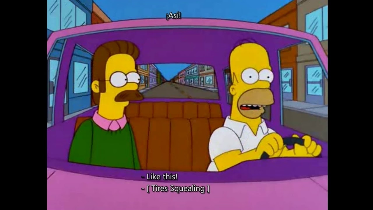 THE SIMPSONS 10X10 Viva Ned Flanders 8 LIVE IN THE IMPULSE ZONE - YouTube