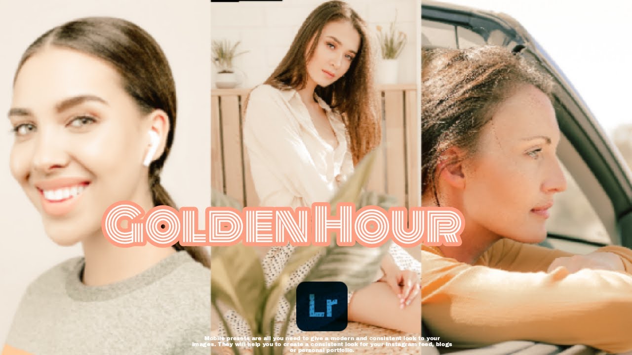 GOLDEN HOUR preset - Lightroom presets | how to edit golden hour photos ...