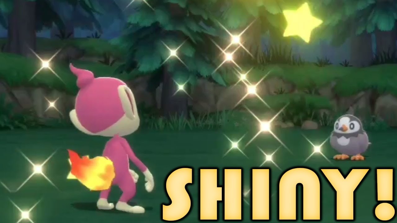 Live Shiny Chimchar at 19k+ Resets! BDSP! - YouTube