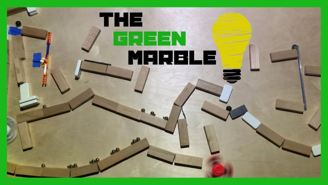 The Great Green Marble Contraption - YouTube