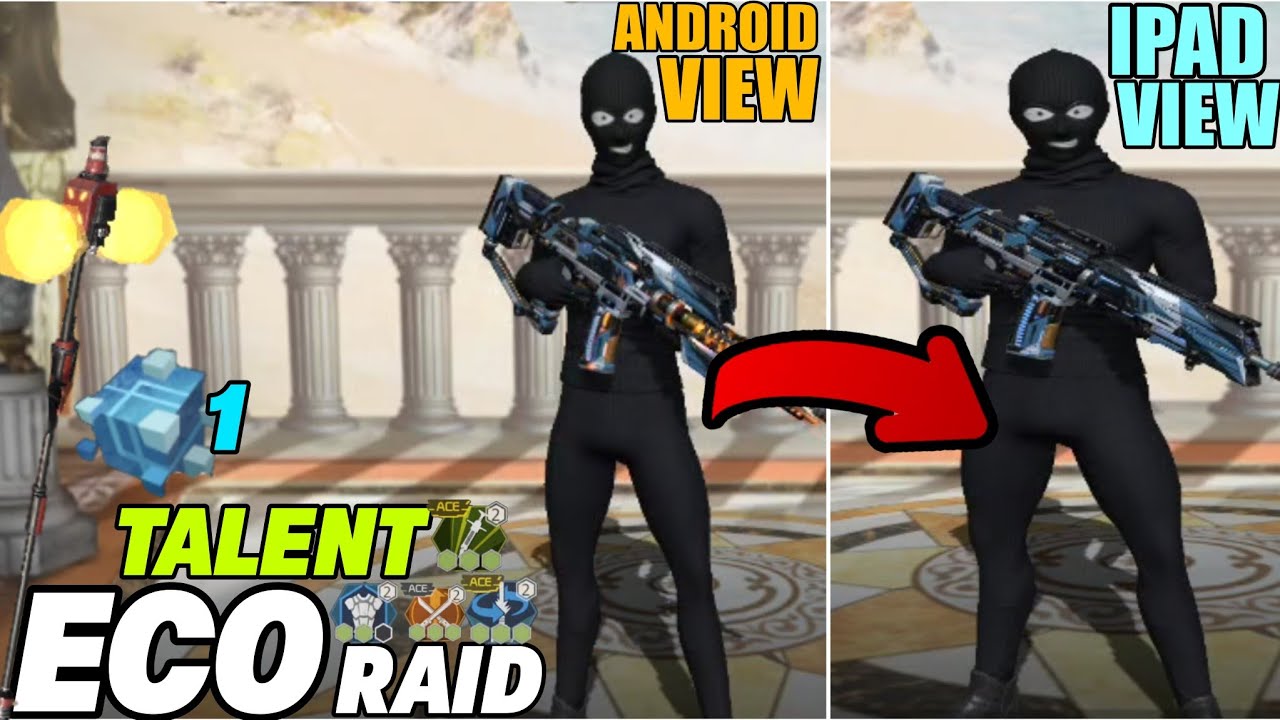 HOW TO ECO RAID NEW TALENT AND HOW TO PLAY WITH IPAD VIEW IN ANDROID ...