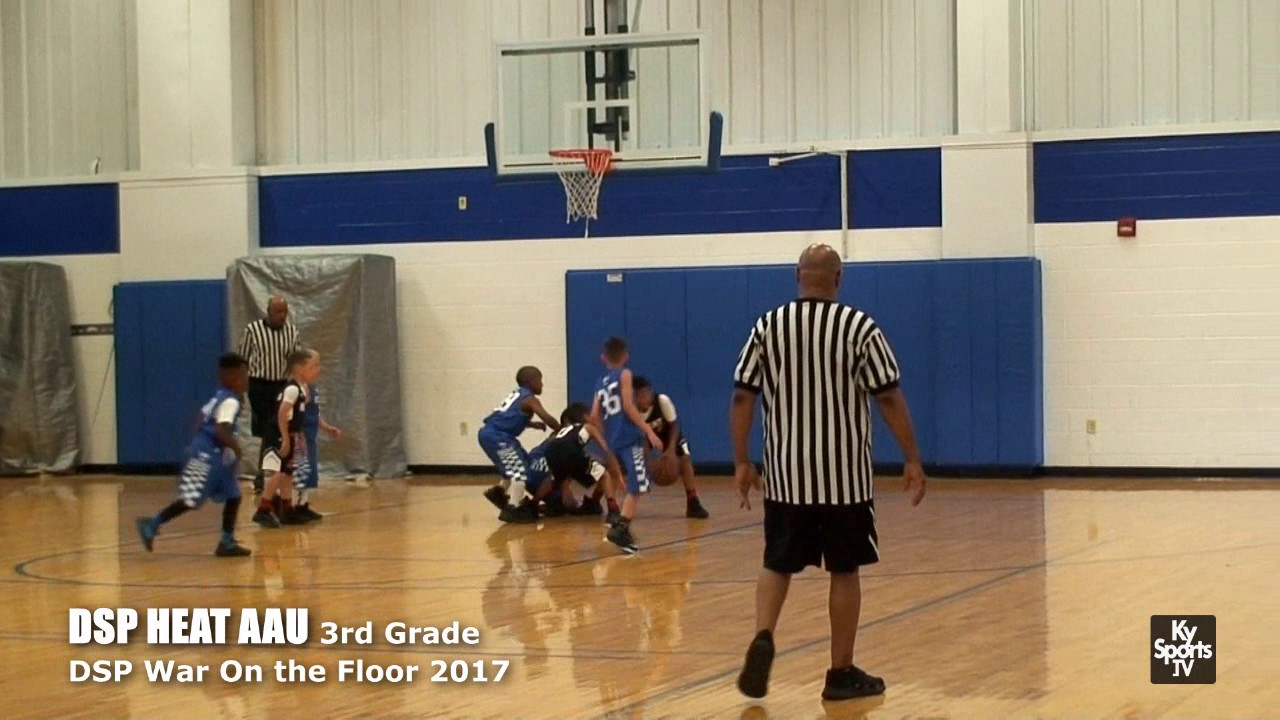 DSP Heat AAU 3rd Grade - 2017 DSP War On The Floor - YouTube
