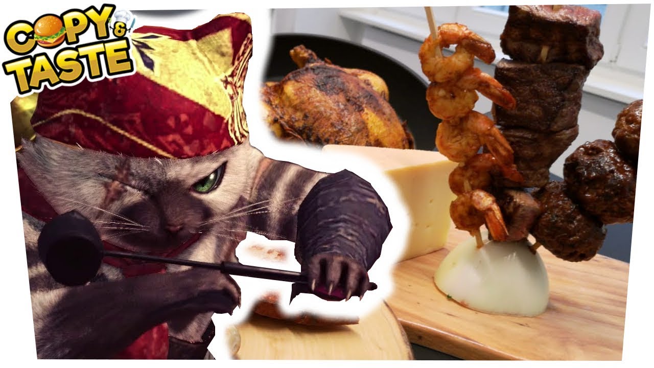 Kochen wie in Monster Hunter World (Meat Platter) 2/2 🥘🍗🍖🥩 Copy & Taste ...