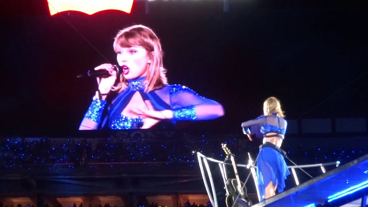 Taylor Swift - Clean Live - 8/14/15 - 1989 World Tour - Santa Clara, CA ...