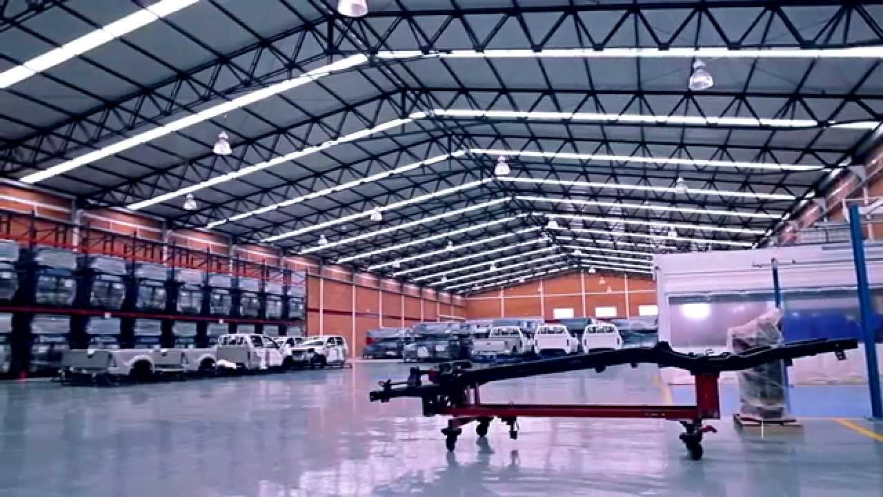 Planta de ensamble Foton Colombia - YouTube